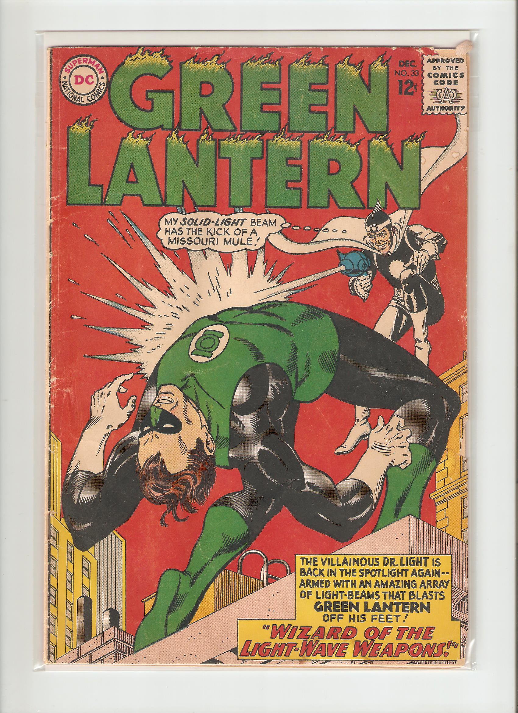Green Lantern Comic Strip