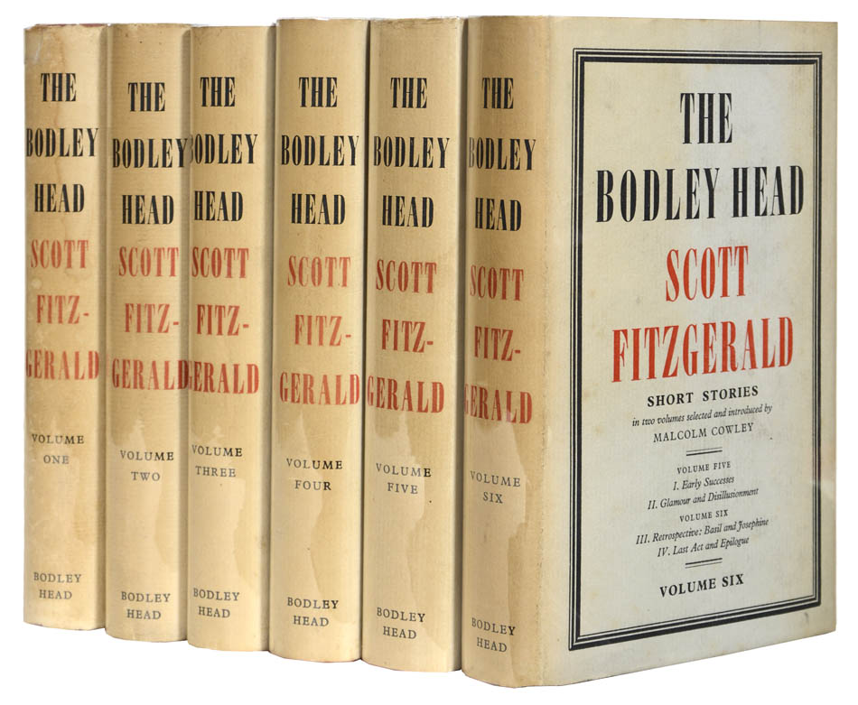 The Bodley Head Scott Fitzgerald. With and Introduction by J. B ...