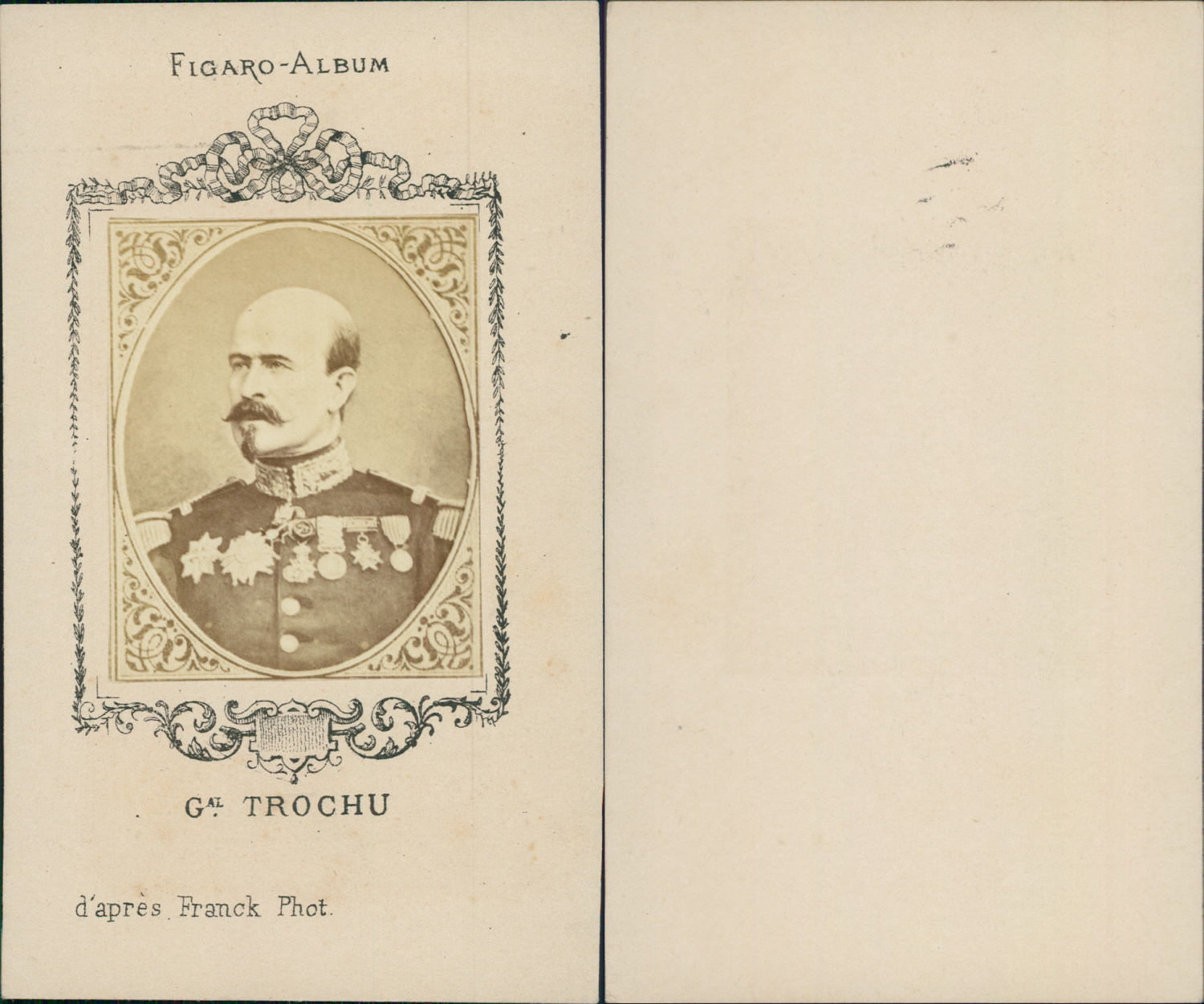 Général Trochu by Photographie originale / Original photograph: (1870 ...