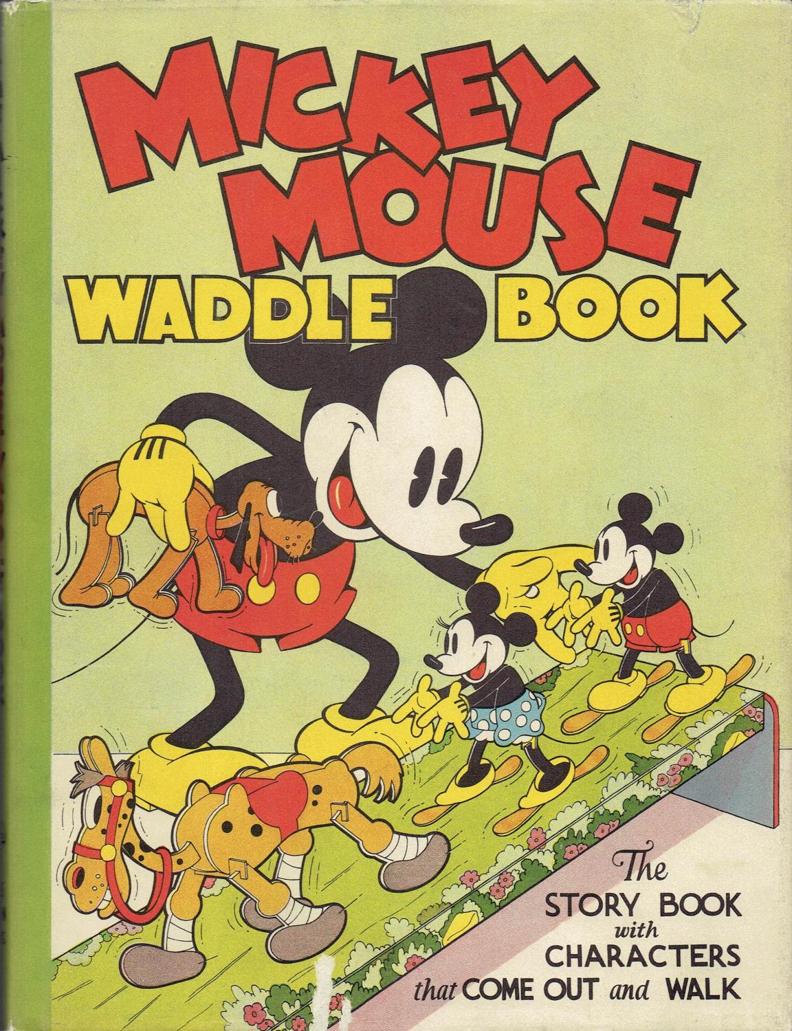 MICKEY MOUSE WADDLE BOOK de The Staff of the Walt Disney Studios: Fine ...