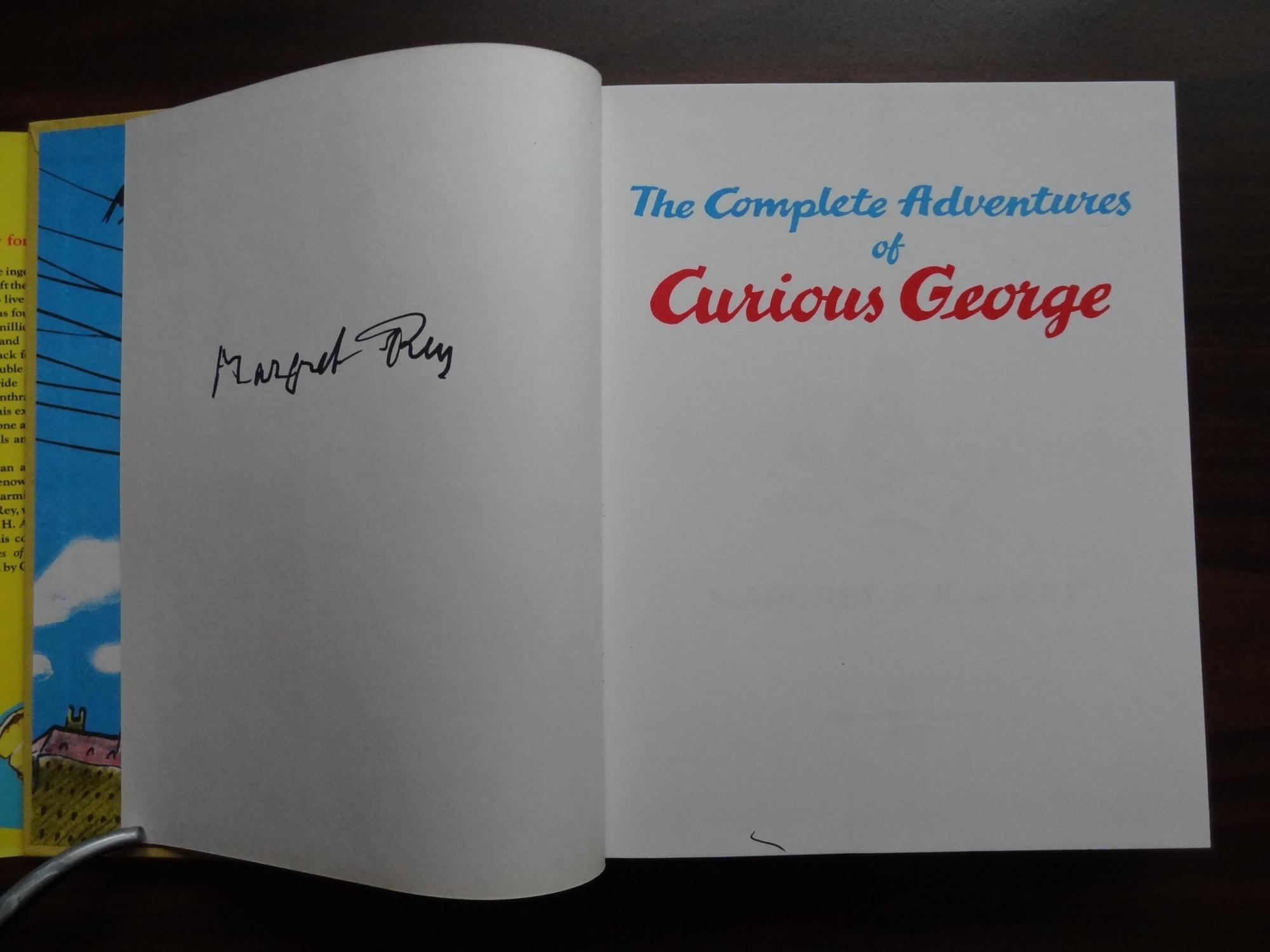 The Complete Adventures of Curious George *1st, Signed by Rey, Margret ...