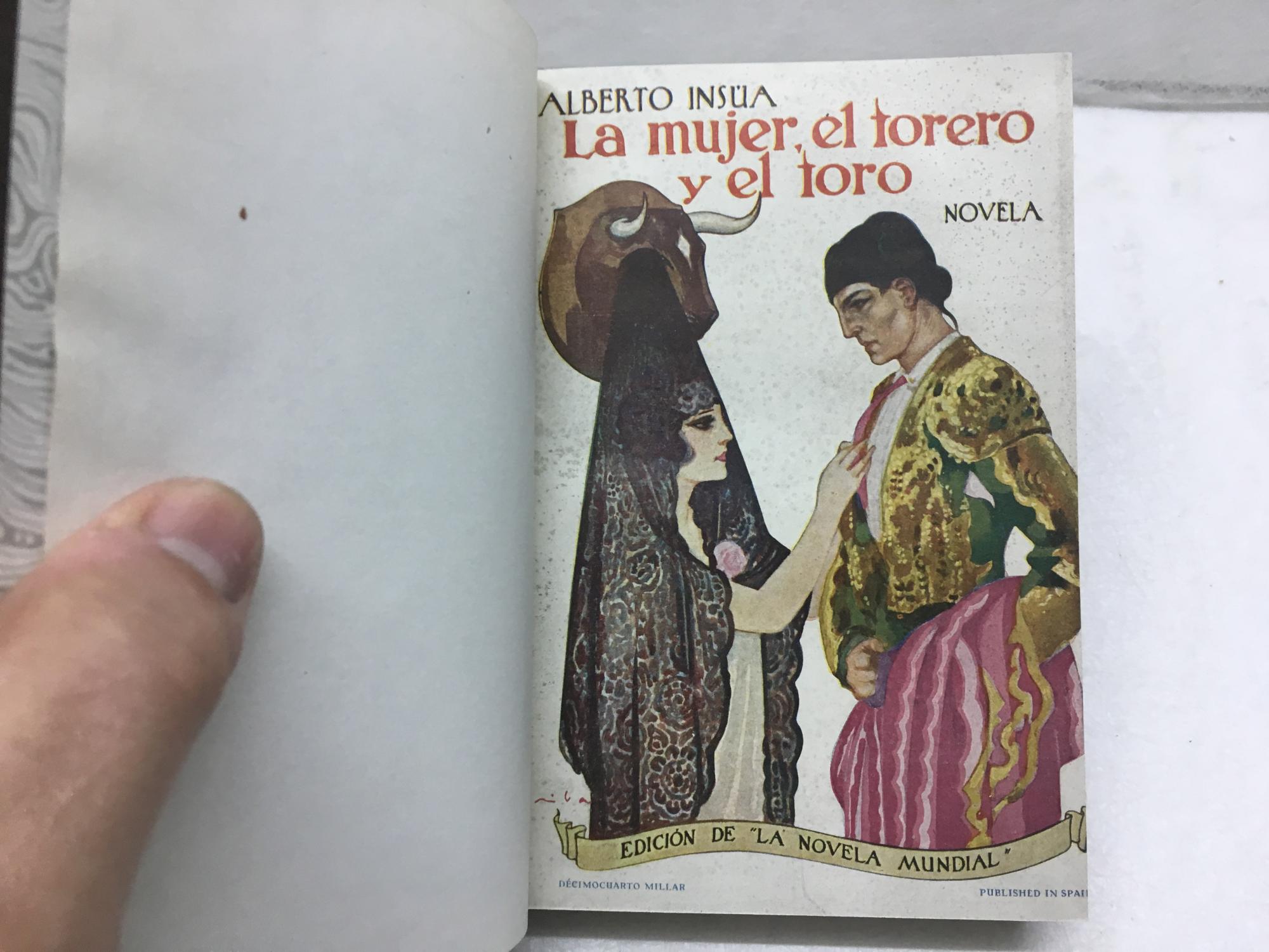 La Mujer, el Torero y el Toro by Insua, Alberto: Excelente ...