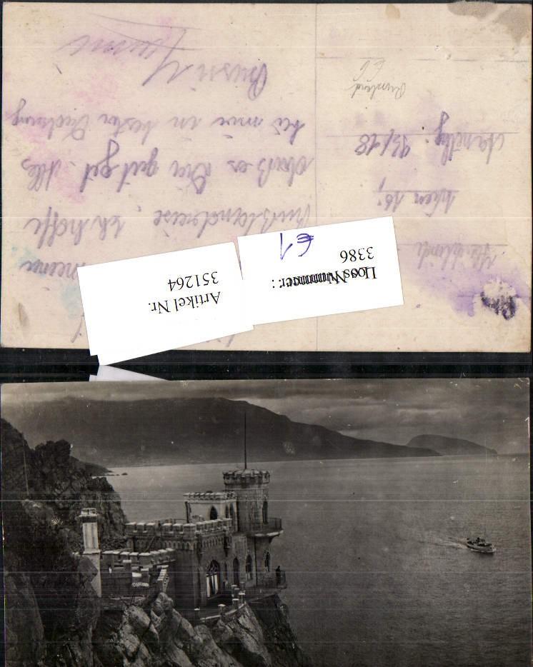 351264,Russland Steilküste Burg Schloss: Manuskript / Papierantiquität ...