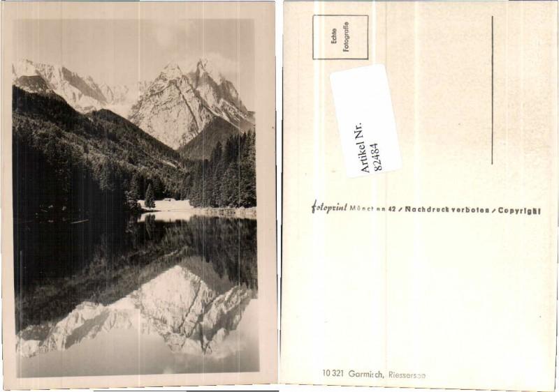 82484,Riessersee bei Garmisch Partenkirchen: Manuskript ... 82484,Riessersee bei Garmisch Partenkirchen: Manuskript ...