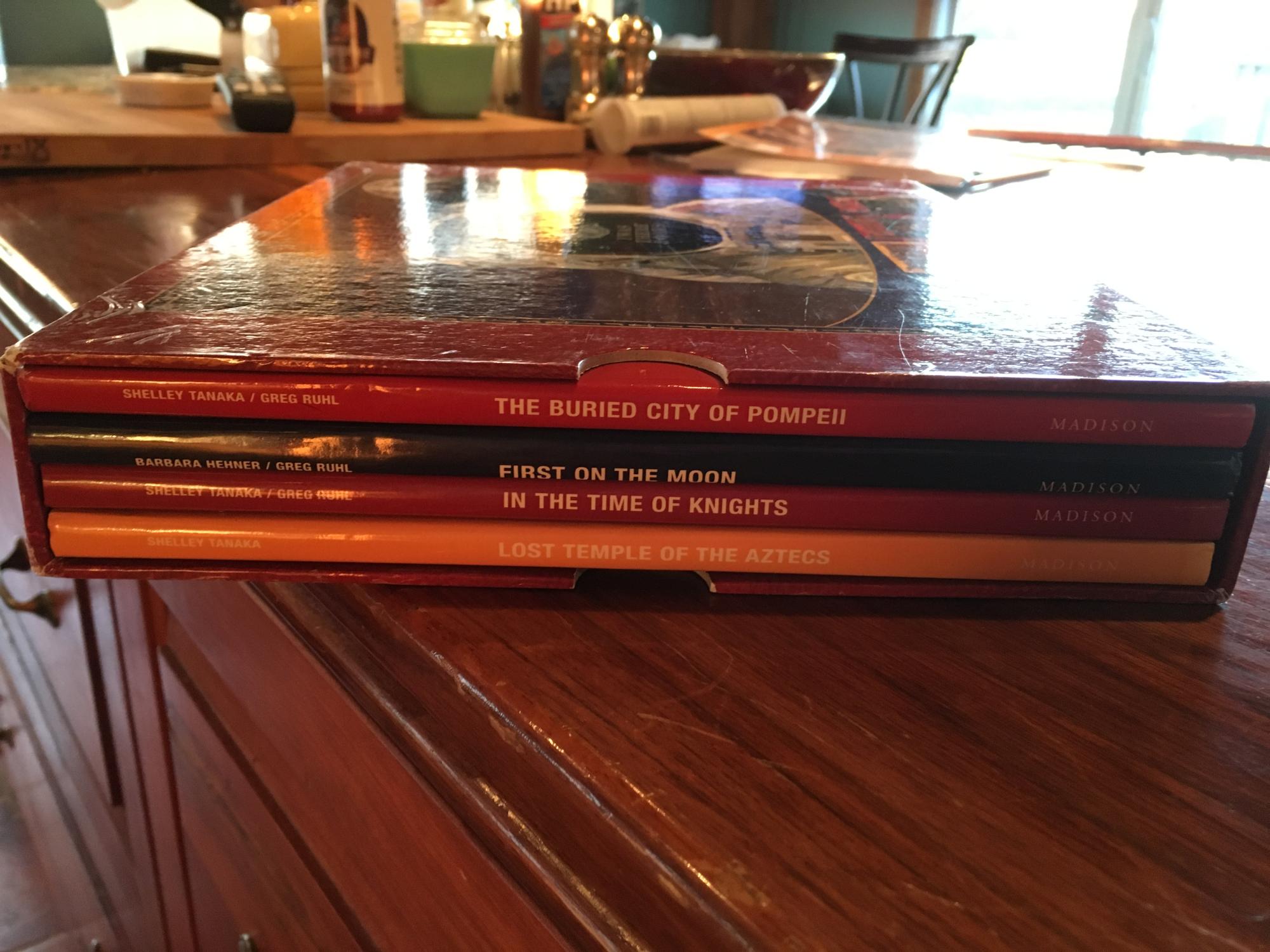 I Was There Books Box Set of Four - Lost Temple of the Aztecs; In The ...