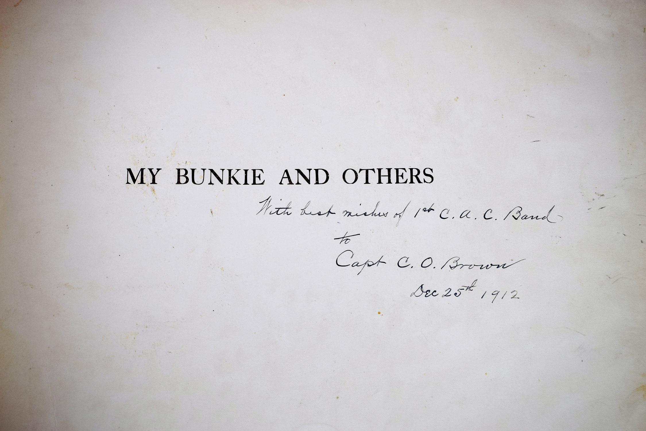 My bunkie, and others : pictures of western frontier life, par ...
