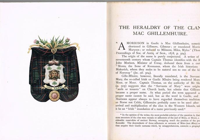 The Heraldry of the Clan Mac Ghillemhuire, Written for the Clan ...