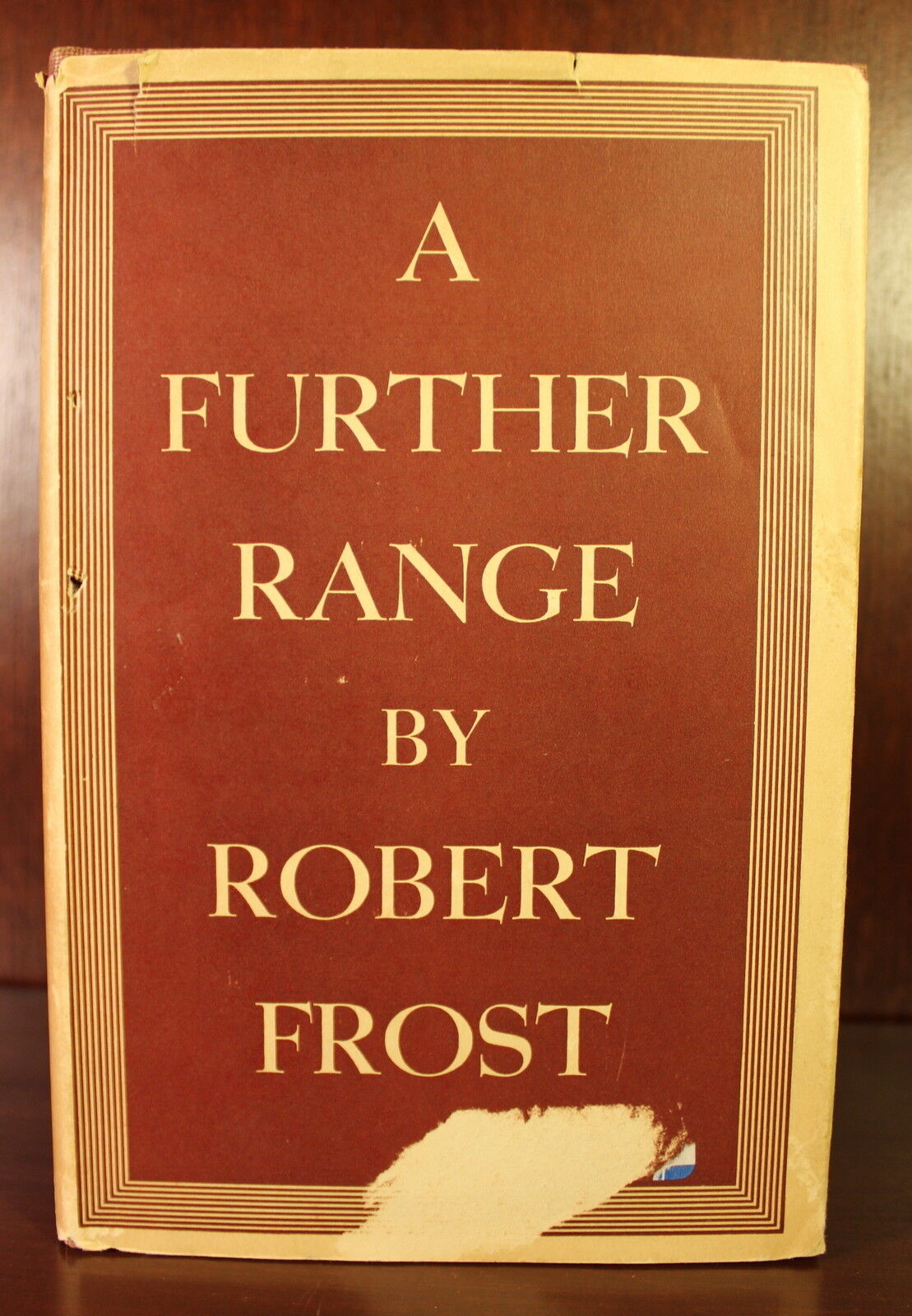 A Further Range by Robert Frost: Very Good Hardcover (1936) 1st Edition ...