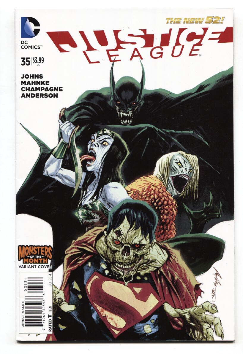 Justice League New 52 Covers Justice League New 52 Covers