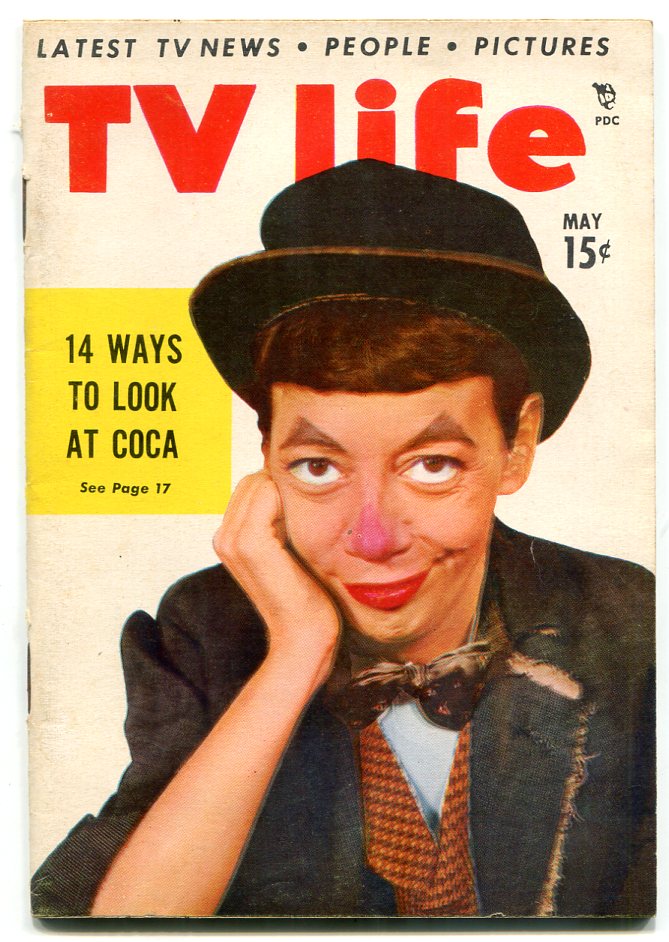 TV Life Magazine #7 May 1954- Imogene Coca- Art Carney- Red Skelton ...