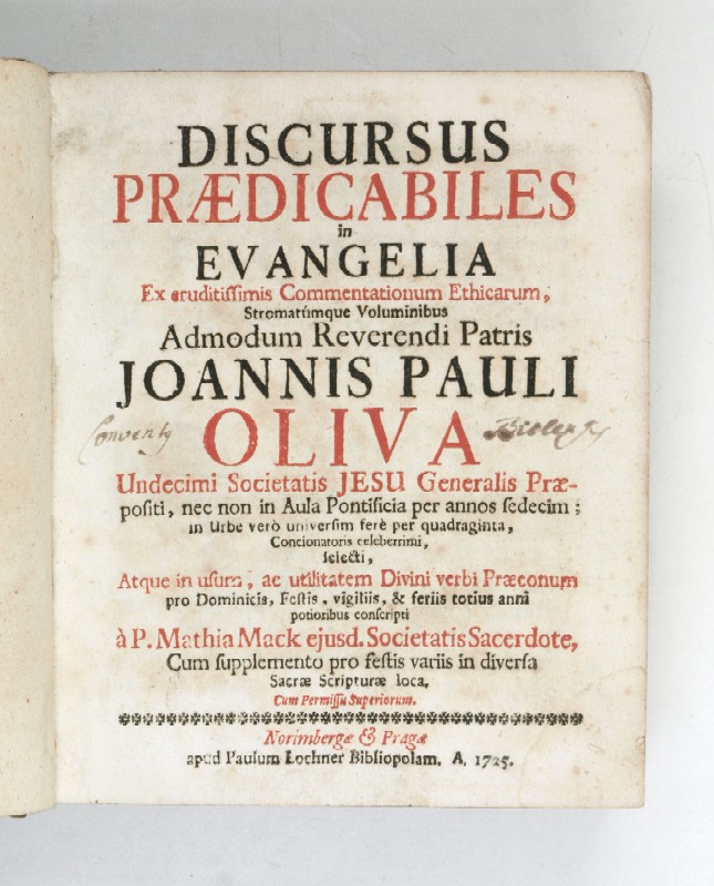 Discursus praedicabiles in evangelia. Ex eruditissimis commentationum ...