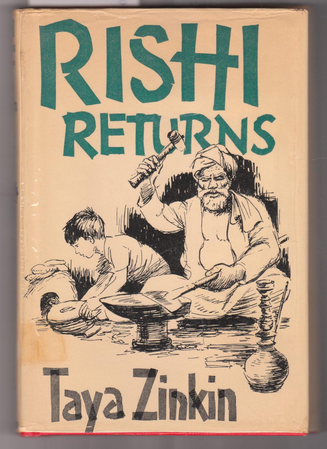Rishi Returns by Zinkin, Taya: Good Hard Cover (1961) First Edition ...