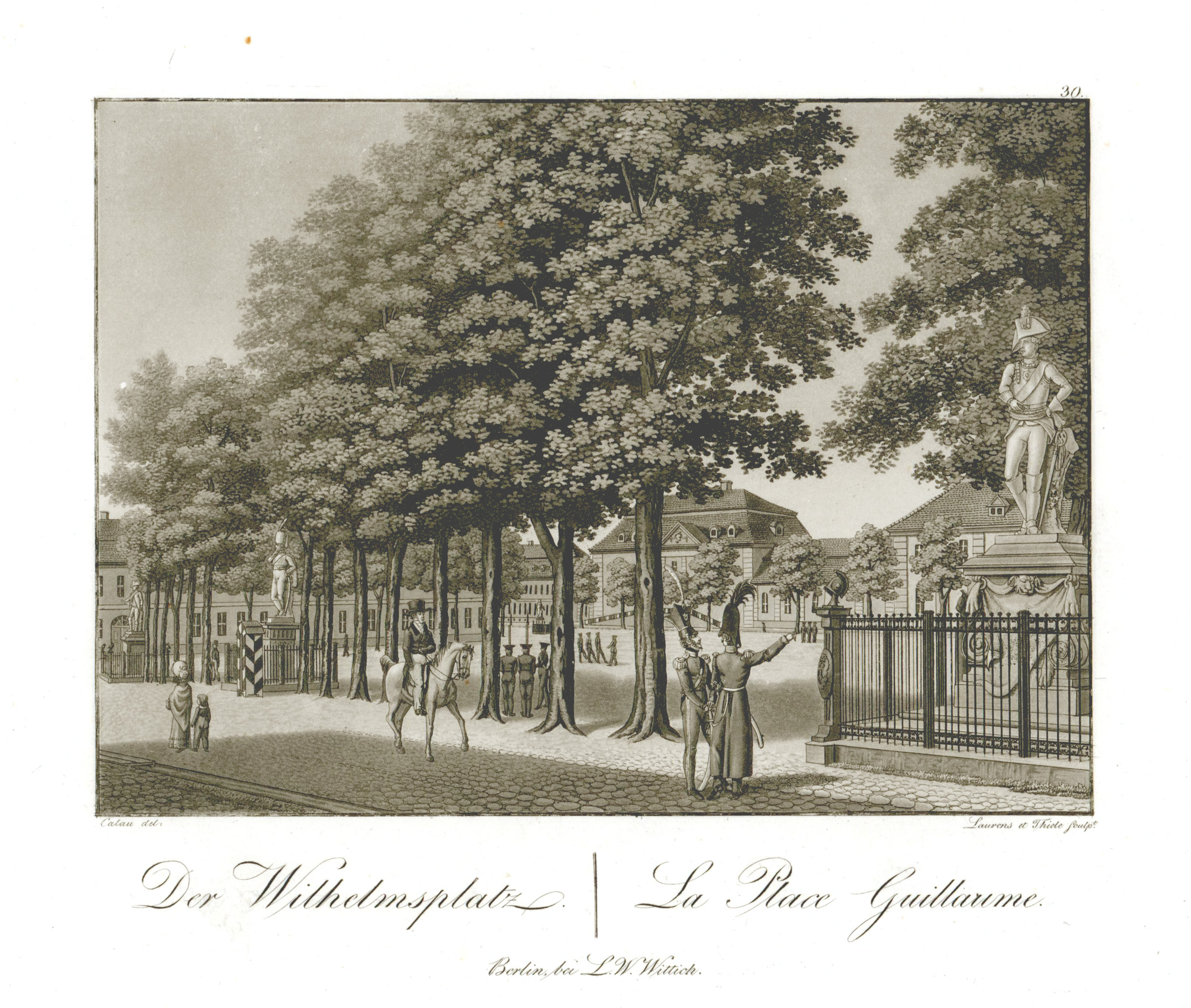 Der Wilhelmplatz - La Place Guillaume. von Berlin - Wilhelmplatz ...