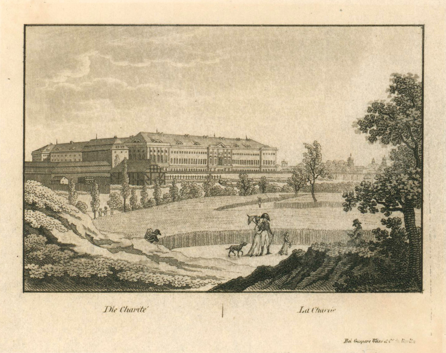 Die Charité. La Charité. by Berlin - Charite:: Art / Print / Poster ...