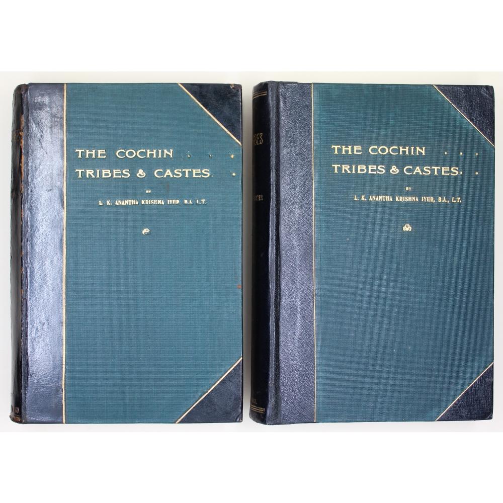 The Cochin Tribes and Castes. [Two volume set]. by Iyer, L.K. Anantha ...