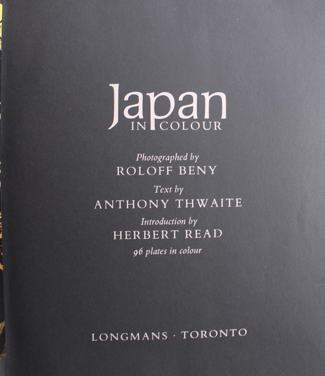 Japan in Colour by Roloff Beny: Very Good Hardcover (1967) | Raven ...