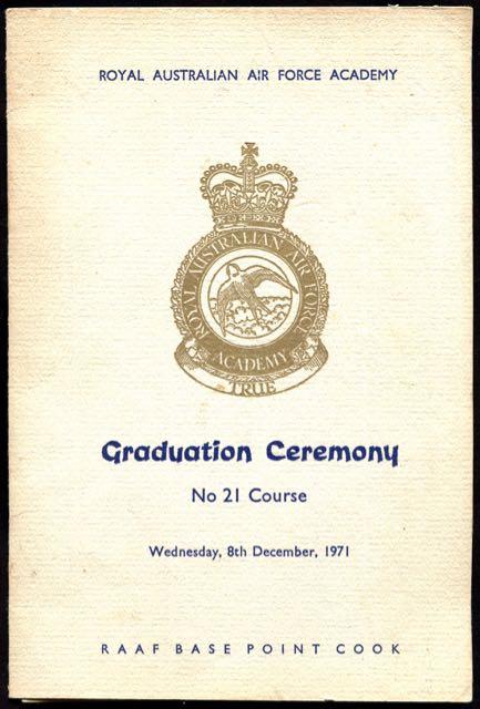Royal Australian Air Force Academy Graduation Ceremony, No 21 Course ...