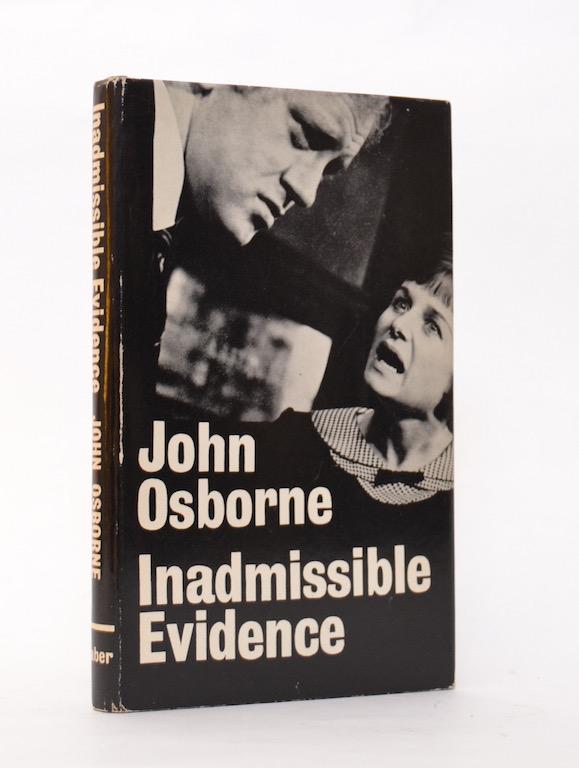 Inadmissible Evidence by OSBORNE, John: (1965) | Neil Pearson Rare Books