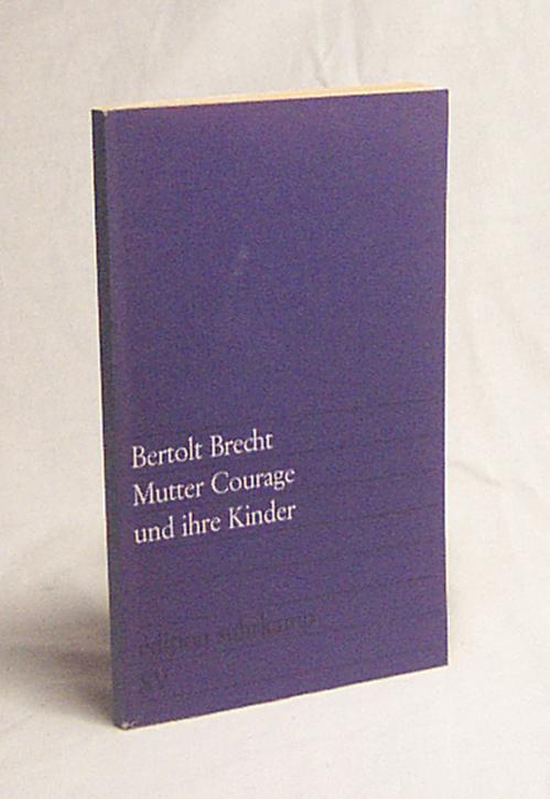 bertolt brecht mutter courage von brecht - ZVAB