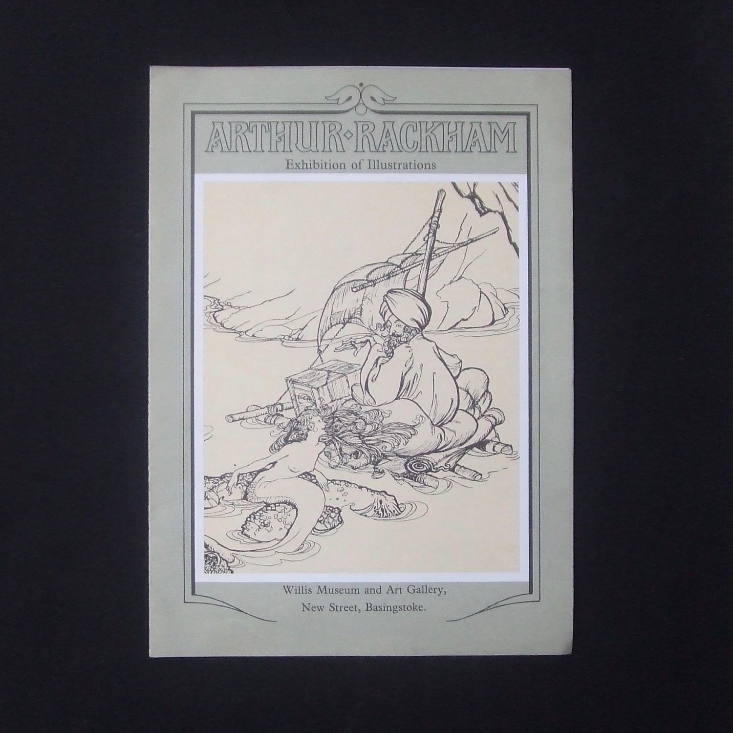 Arthur Rackham. Exhibition of Illustrations. [Exhibition Handsheet] by ...