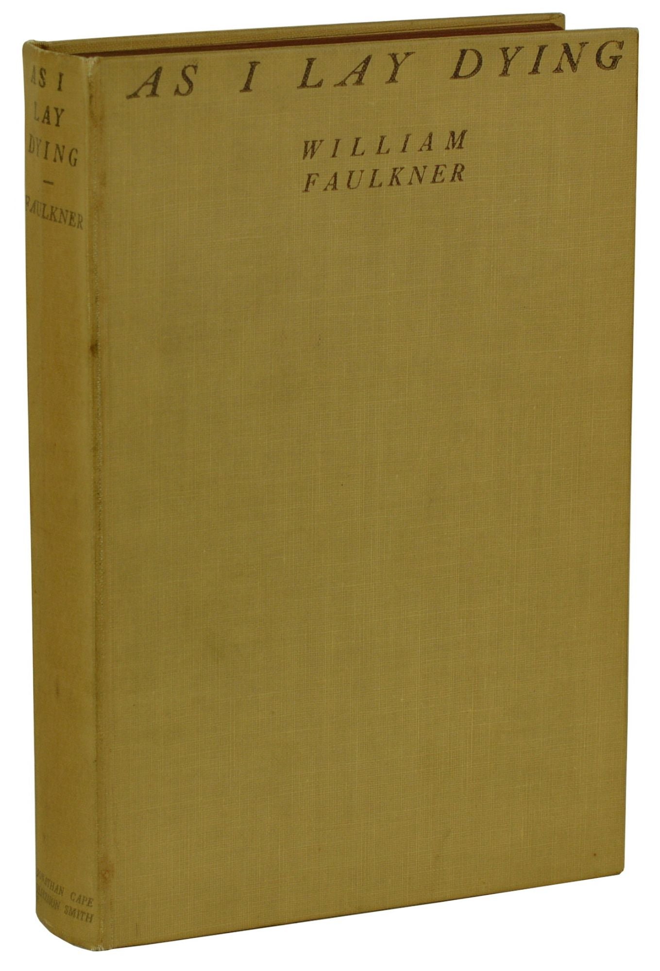 As I Lay Dying by Faulkner, William: Very Good Hardcover (1930) First ...