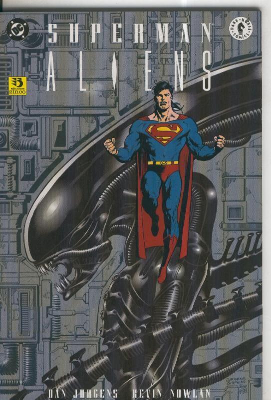 Superman: Aliens numero 1 by Dan Jurgens-Kevin Nowlan: (1990) Comic ...