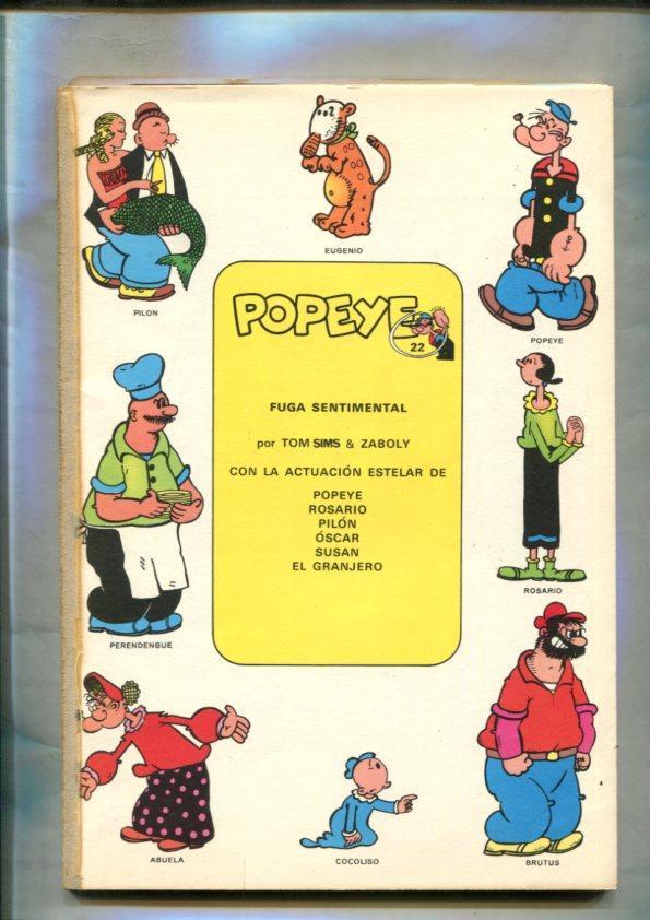 Popeye de Burulan edicion 1971 numero 22 (no conserva la cubierta) de ...