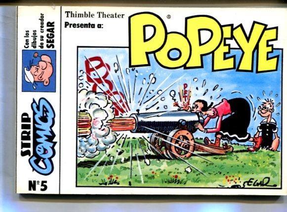 Strip comics numero 05: Popeye de Segar: (1990) Cómic | El Boletin