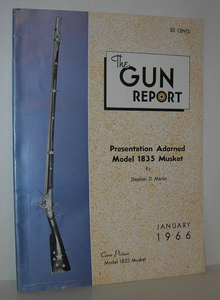 PRESENTATION ADORNED MODEL 1835 MUSKET The Gun Report, January 1966 ...