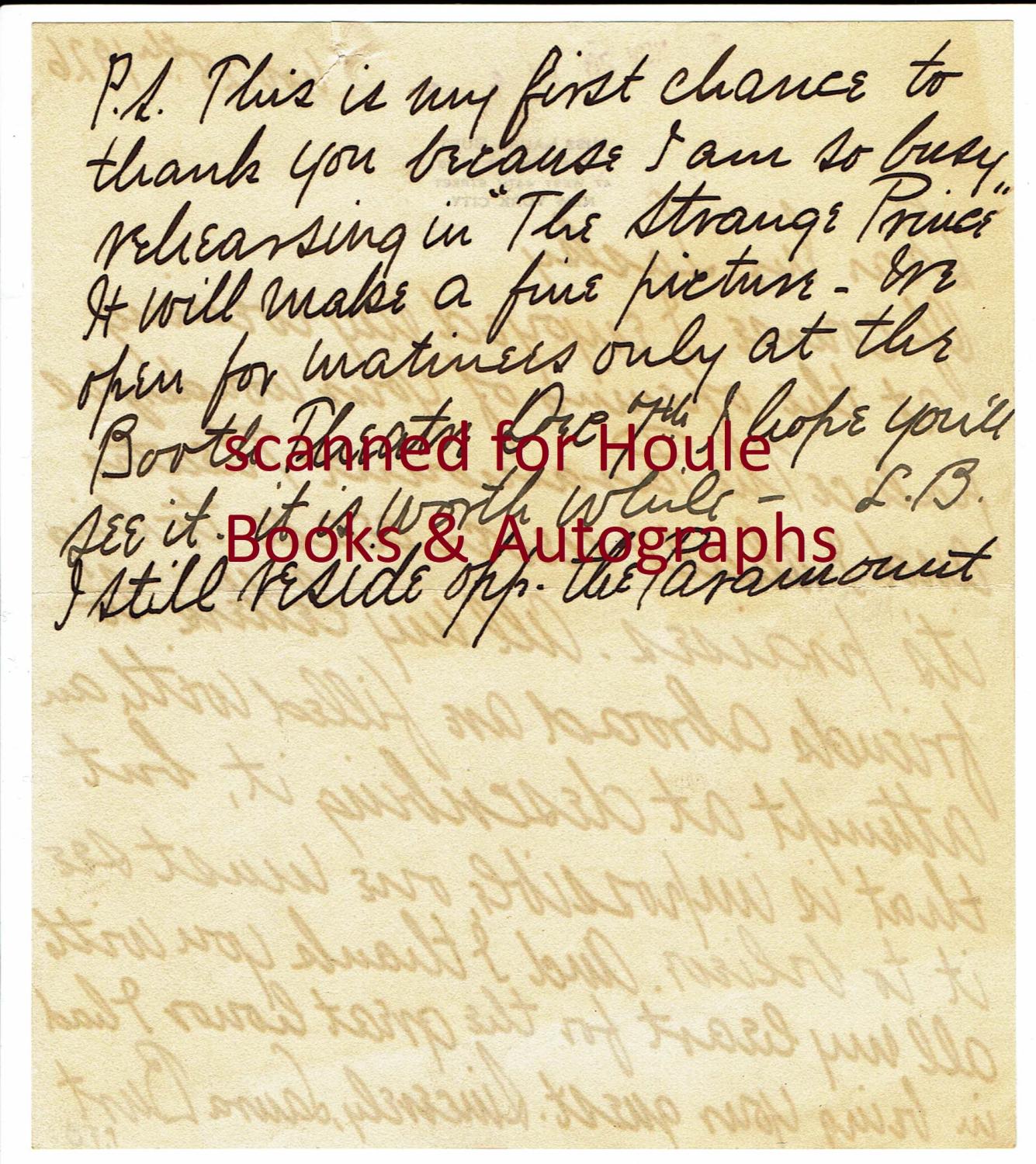 SIGNATURE & INSCRIPTION by MACDOWELL, MELBOURNE: (1897) Inscribed by ...