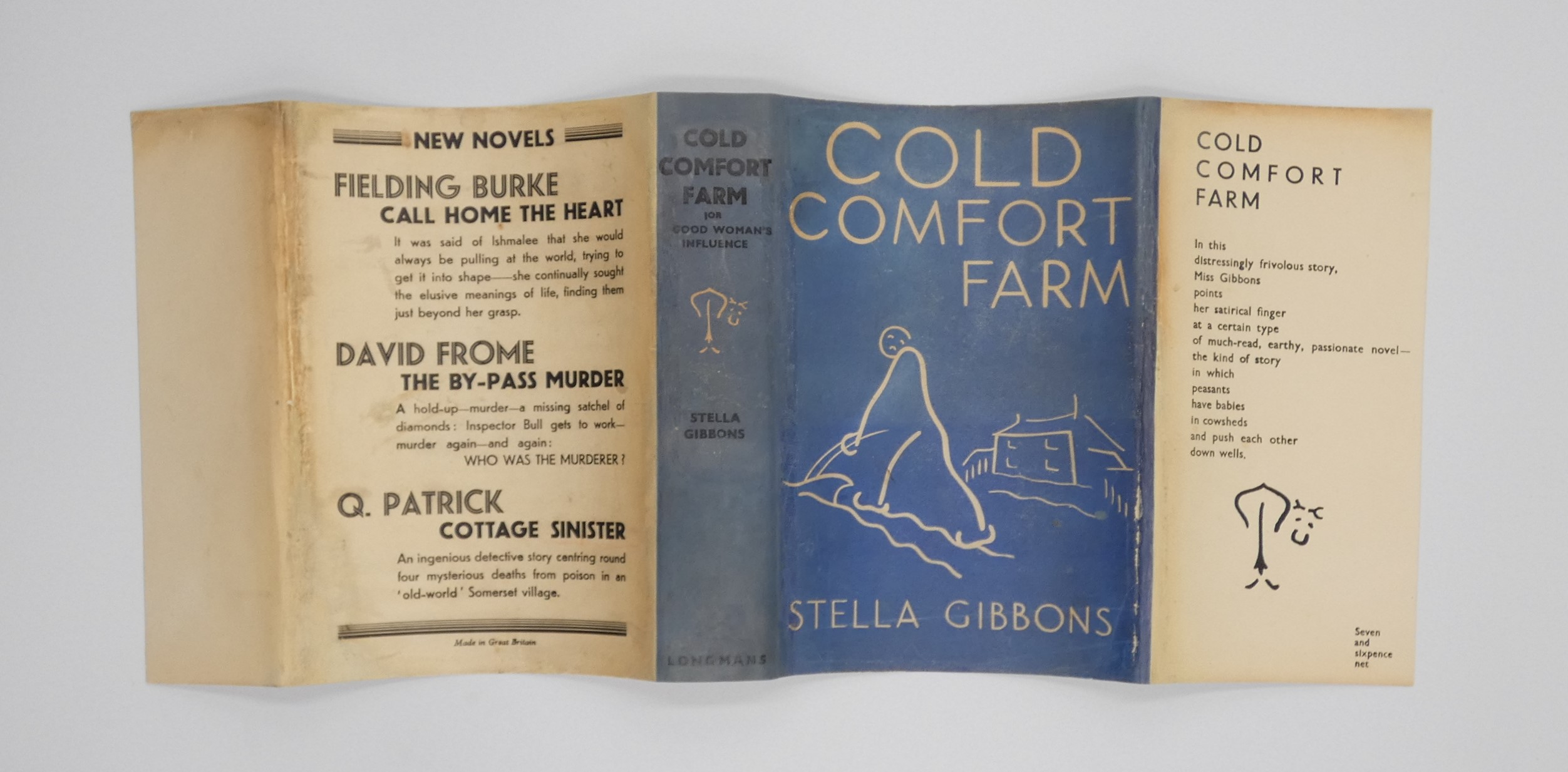 Cold Comfort Farm de Stella Gibbons: Very Good Hardcover (1932) First ...