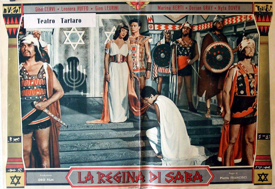 LA REGINA DI SABA - 1952Dir: Pietro FrancisciCast: Leonora Ruffo Gino ...
