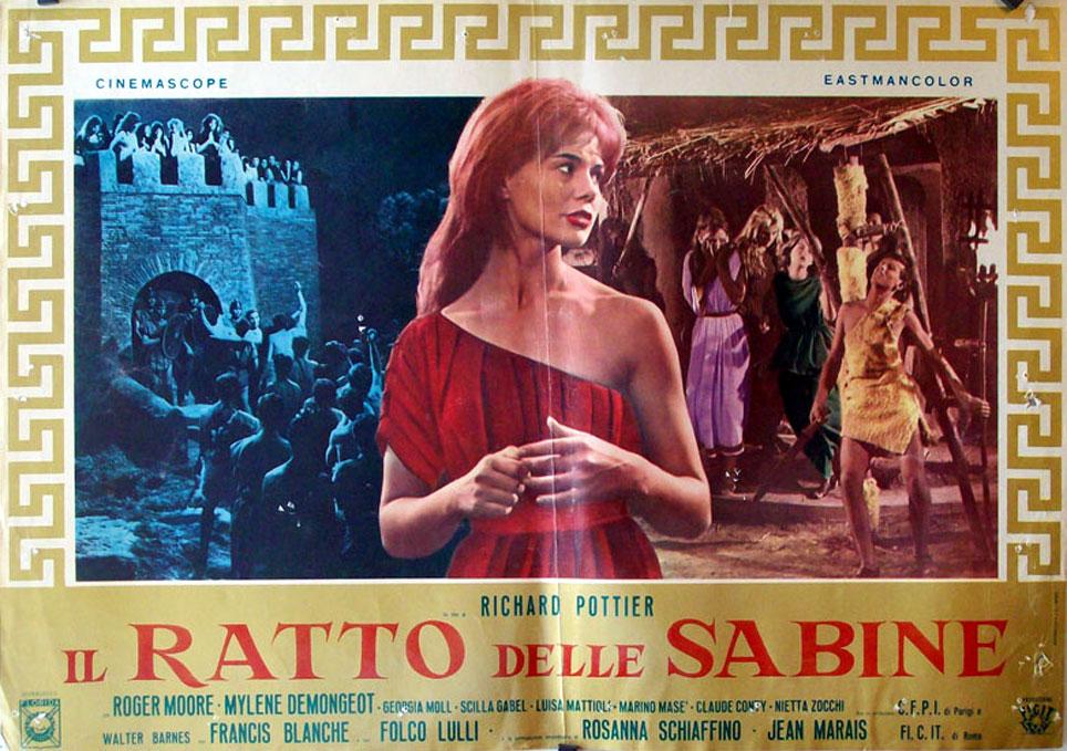 IL RATTO DELLE SABINE - 1961Dir: RICHARD POTTIERCast: MYLENE ...