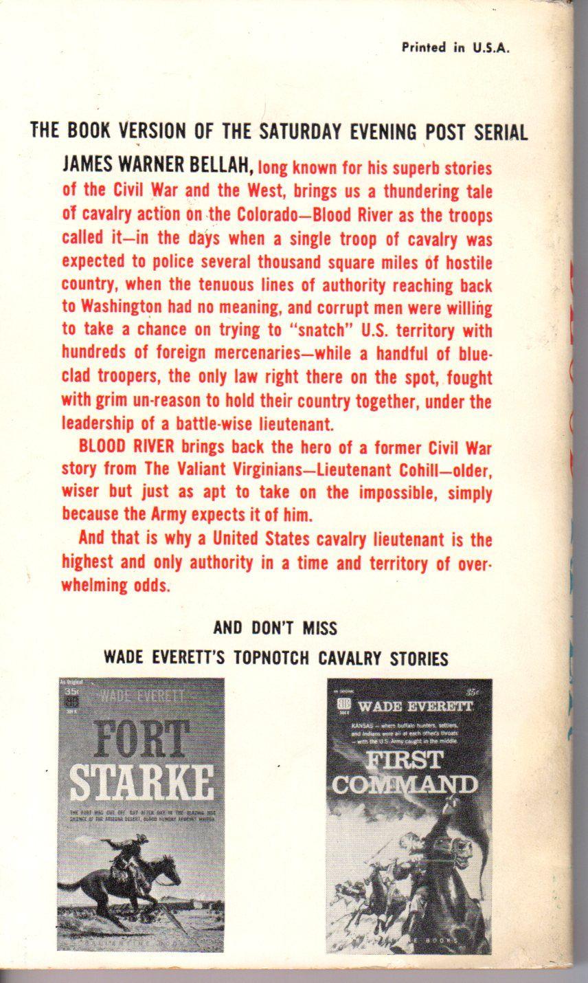 Ordeal at Blood River by Bellah, James Warner: Very Fine Soft cover ...