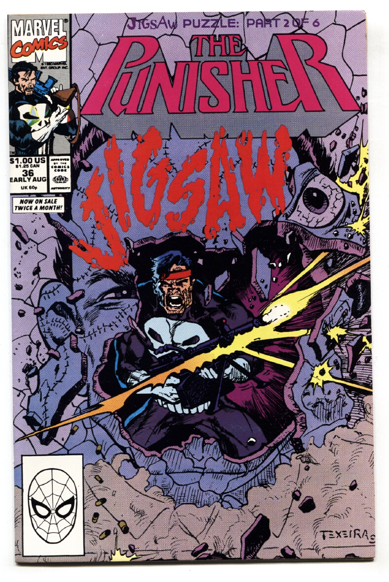 Punisher Jigsaw Comic