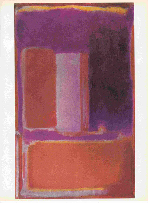LAMINA 6778: Mark Rothko Numero 21 1949 de Varios: (1980) Manuscrito ...