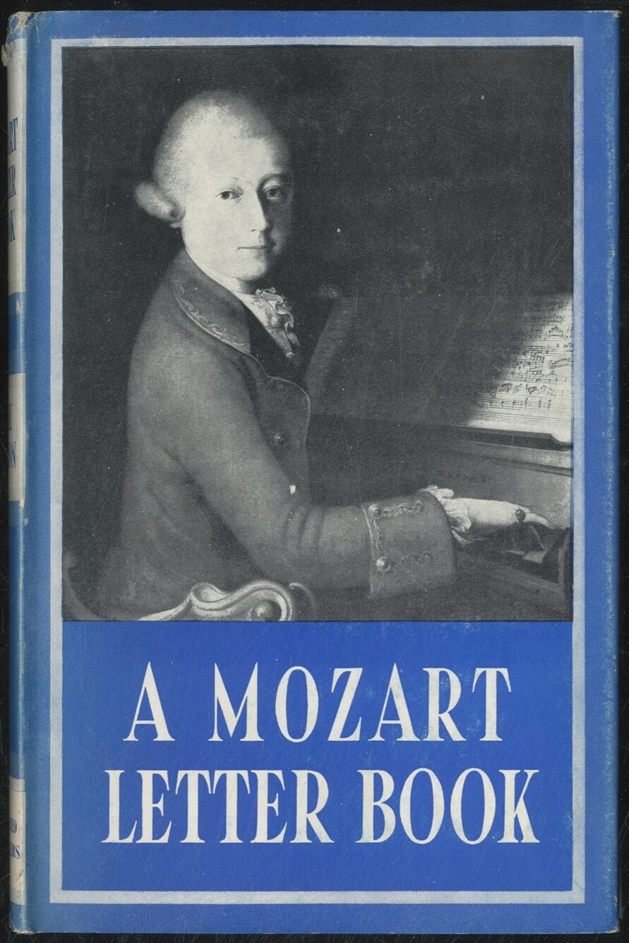 A Mozart Letter Book by KENYON, Max: Fine Hardcover (1956) | Between ...