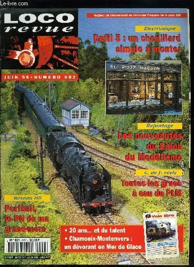 LOCO REVUE N° 582 - Le PLM et ses grues hydrauliques, PTT : au secourd ...