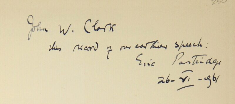 A dictionary of slang and unconventional English: colloquialisms and ...