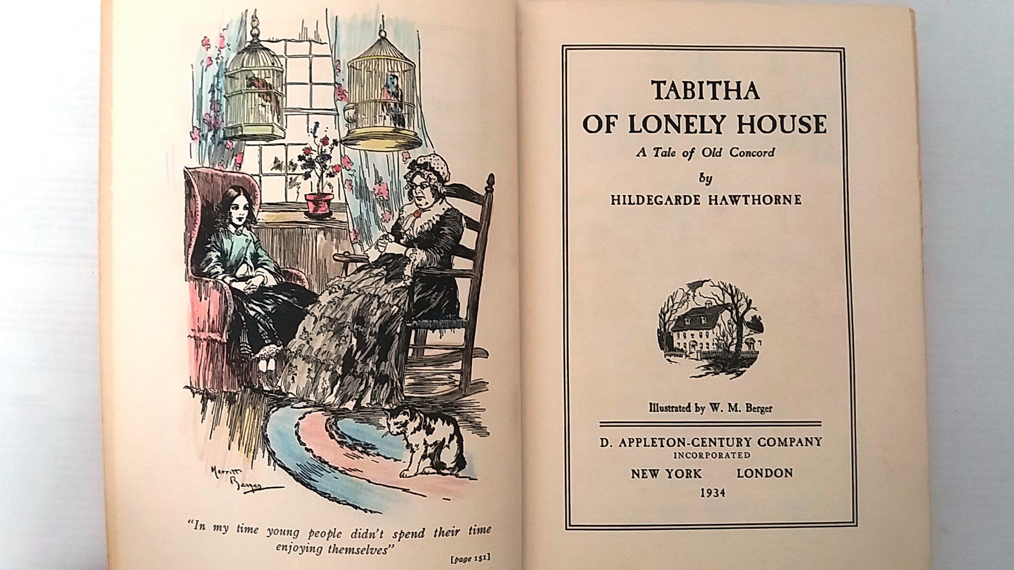 Tabitha of Lonely House - A Tale of Old Concord by Hildegarde Hawthorne ...