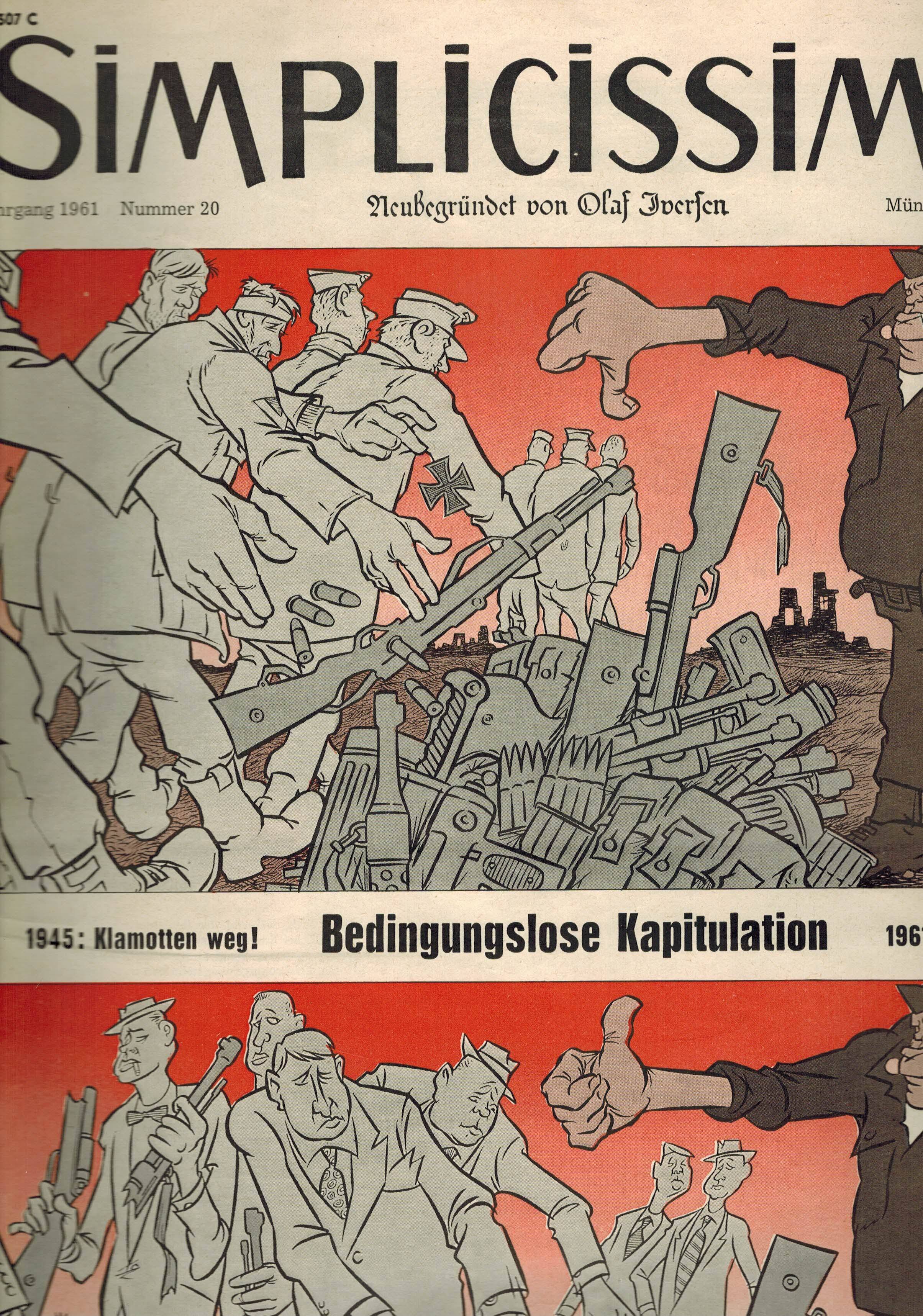 simplicissimus jahrgang 1961 - ZVAB