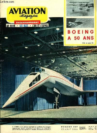 AVIATION MAGAZINE INTERNATIONAL N° 449 - Connaissance de l'Espace par J ...