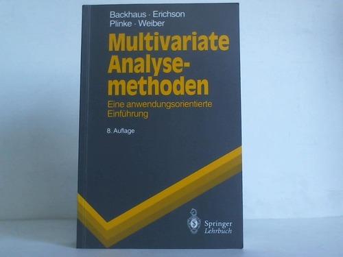 multivariate analysemethoden eine von klaus backhaus - ZVAB