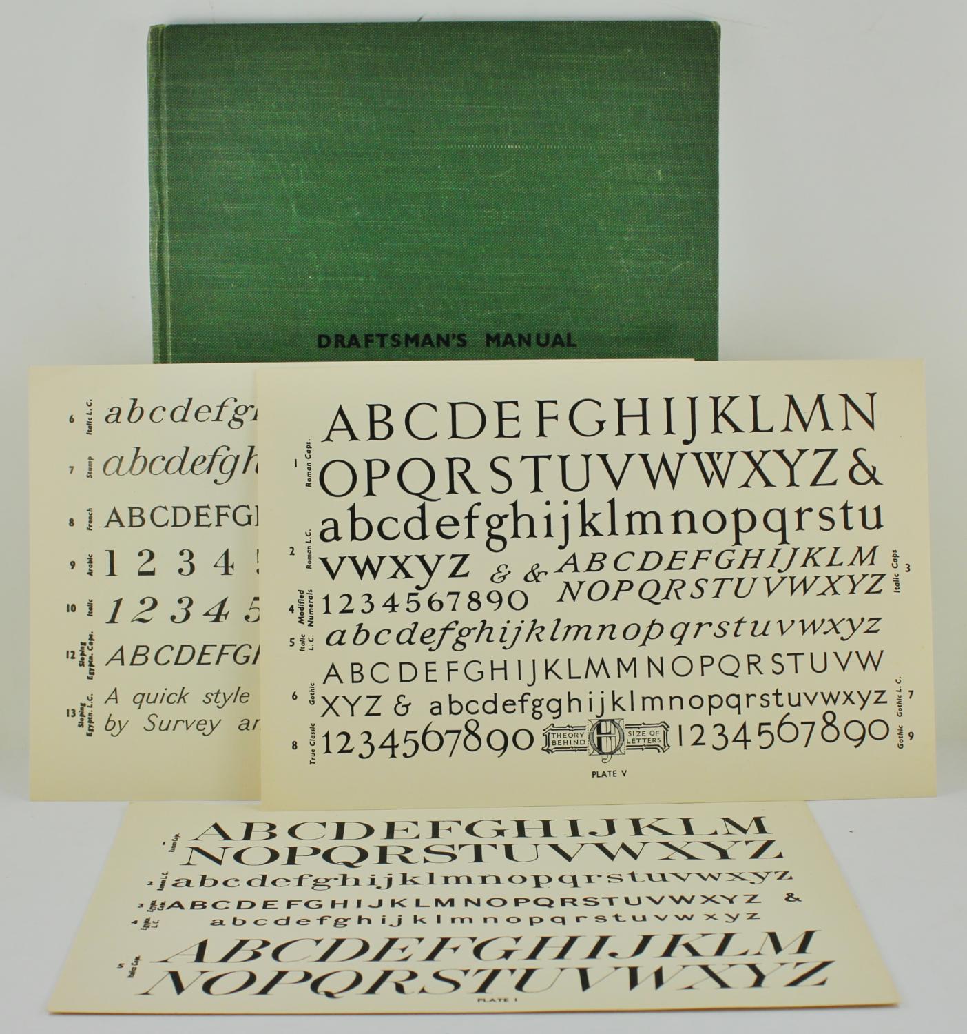 Draftsman's Manual includes Douglas Combined Protractor in card sleeve ...