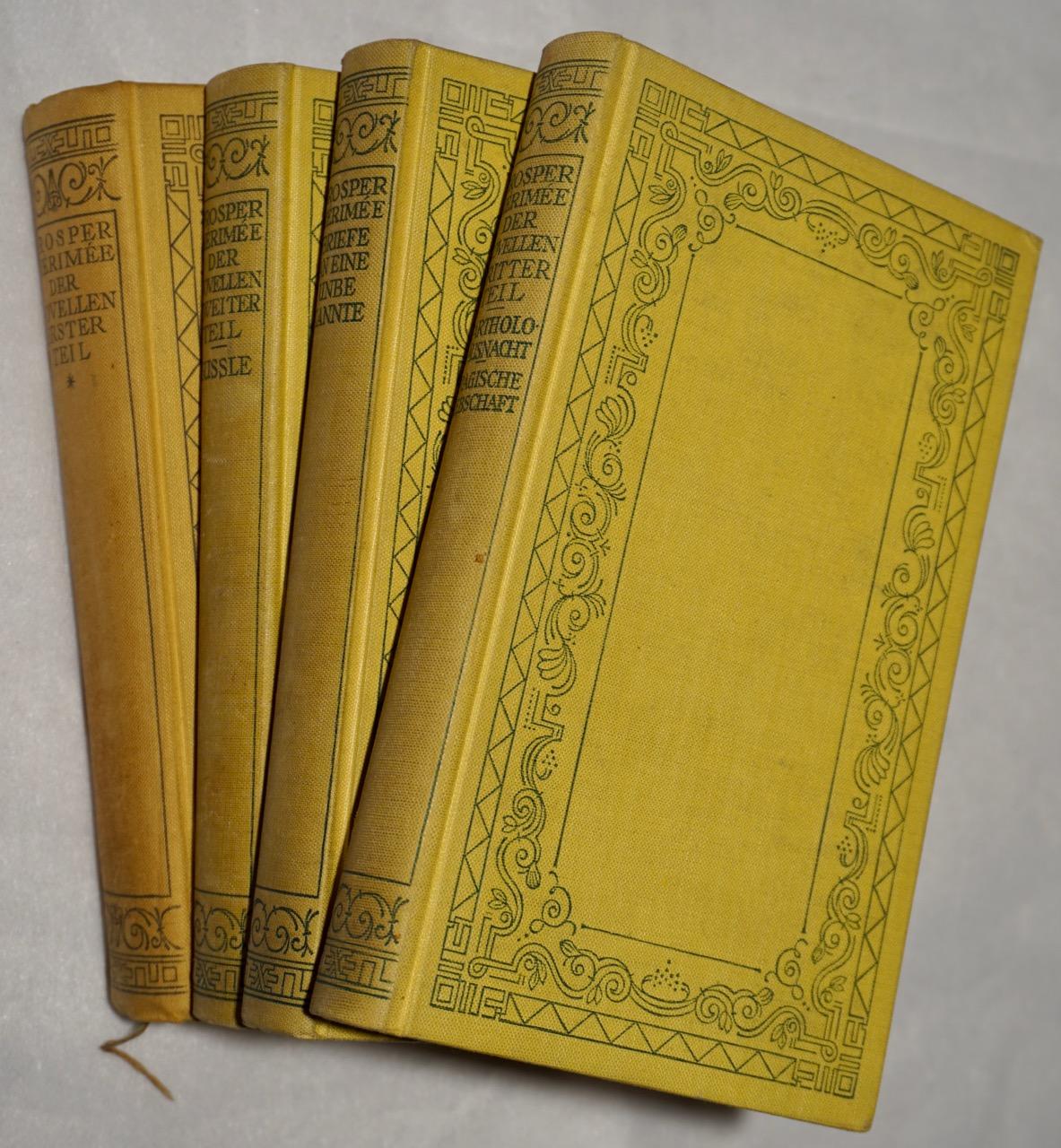 Gesammelte Werke, 4 Bände. Hrsg. von Arthur Schurig. 1. Der Novellen ... Gesammelte Werke, 4 Bände. Hrsg. von Arthur Schurig. 1. Der Novellen ...