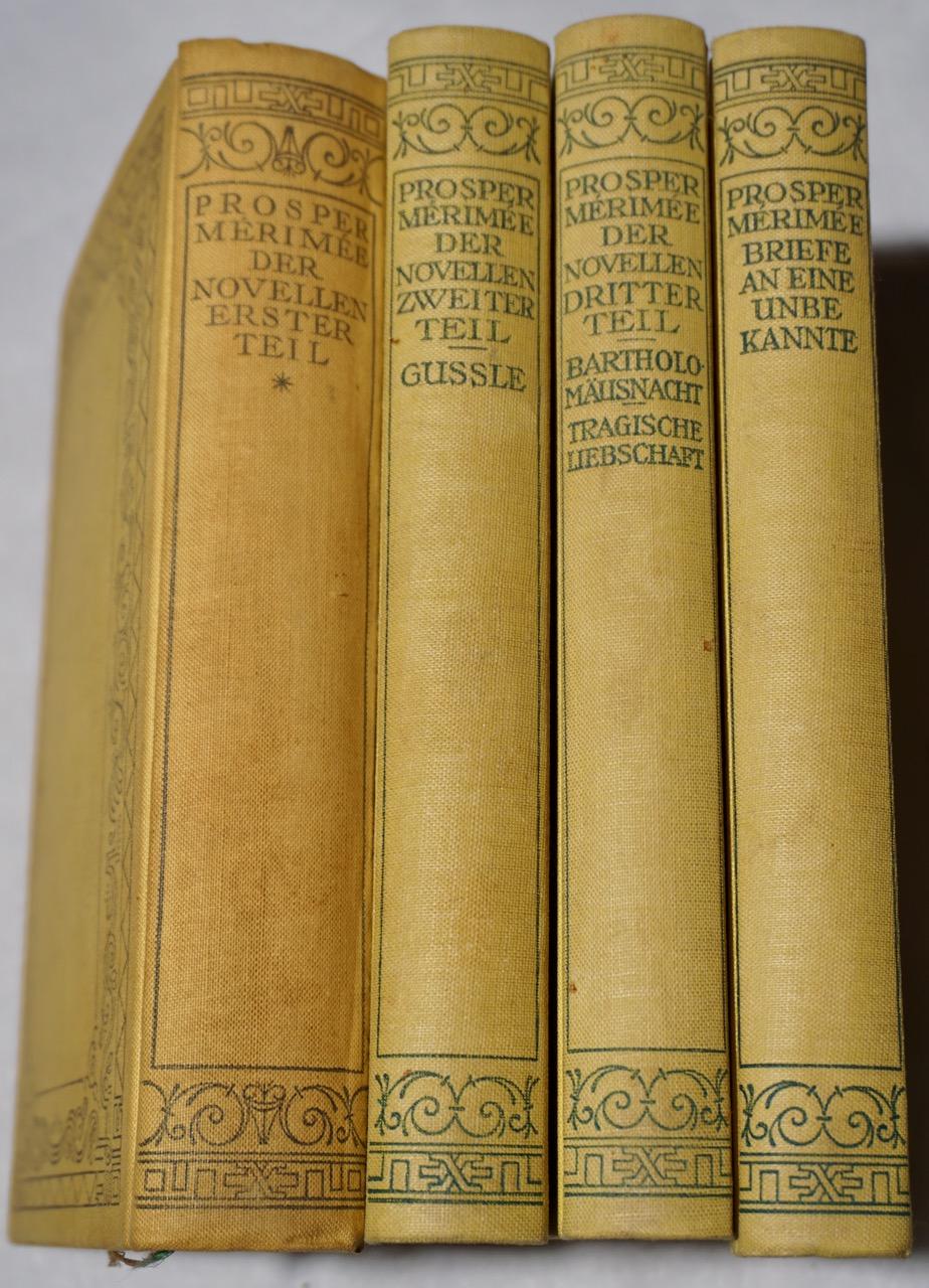 Gesammelte Werke, 4 Bände. Hrsg. von Arthur Schurig. 1. Der Novellen ... Gesammelte Werke, 4 Bände. Hrsg. von Arthur Schurig. 1. Der Novellen ...