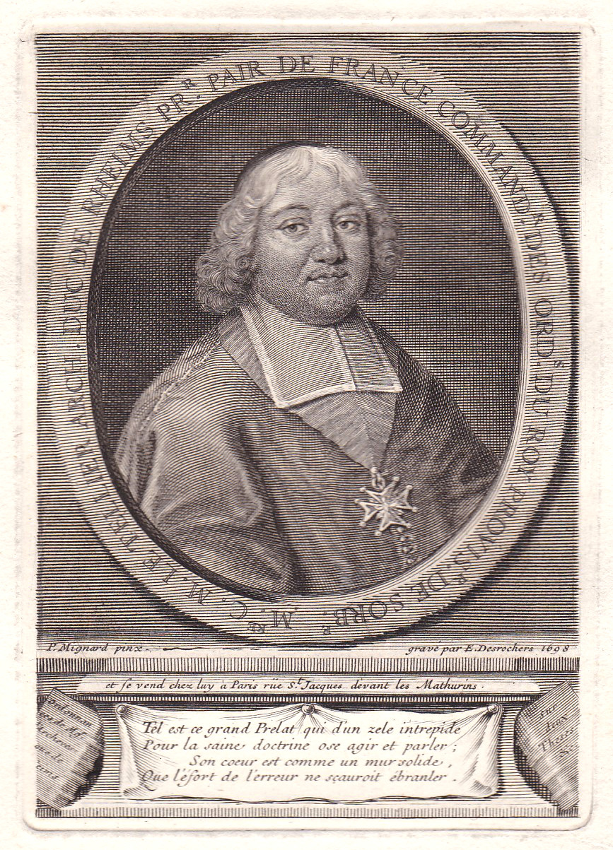 "M.re C. M. le Tellier" - Charles Maurice Le Tellier (1642-1710 ...