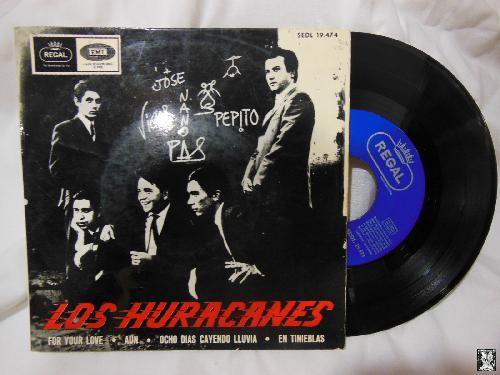 Antiguo Vinilo - Old Vinyl : LOS HURACANES : For Your Love; Aun; Ocho ...