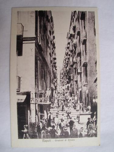 Antigua Postal - Old Postcard : Gradoni di Chiaia - NAPOLI (Napoles ...