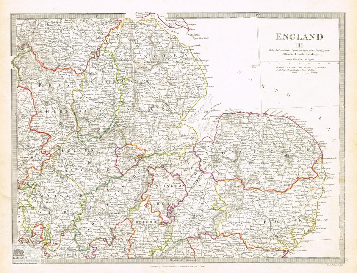 England III. Lincolnshire, Nottinghamshire, Derbyshire, Leicestershire ...